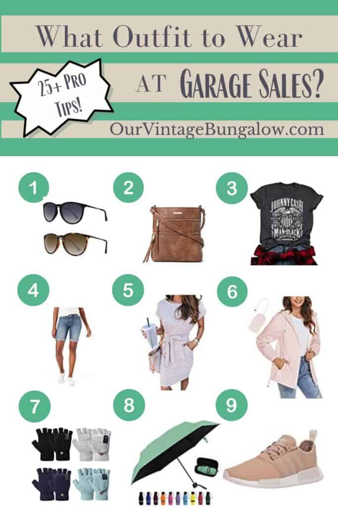 What Outfit Should I Wear at Garage Sales? - Our Vintage Bungalow