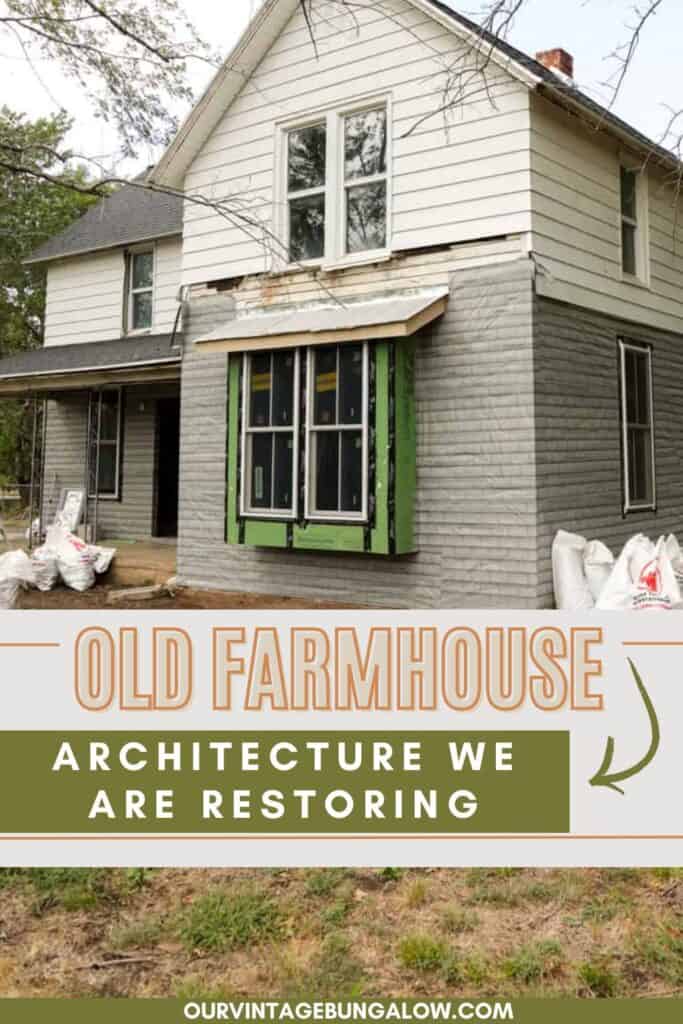 Old Farmhouse Architecture We're Restoring in our Renovation · Our ...